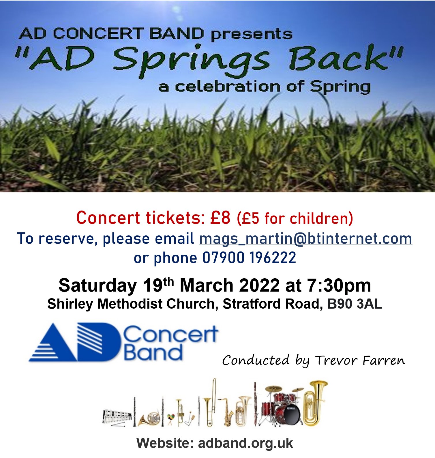 Recent Past Concerts – AD Concert Band